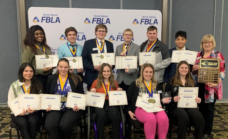 Minot State students find success at FBLA Collegiate conference | News ...